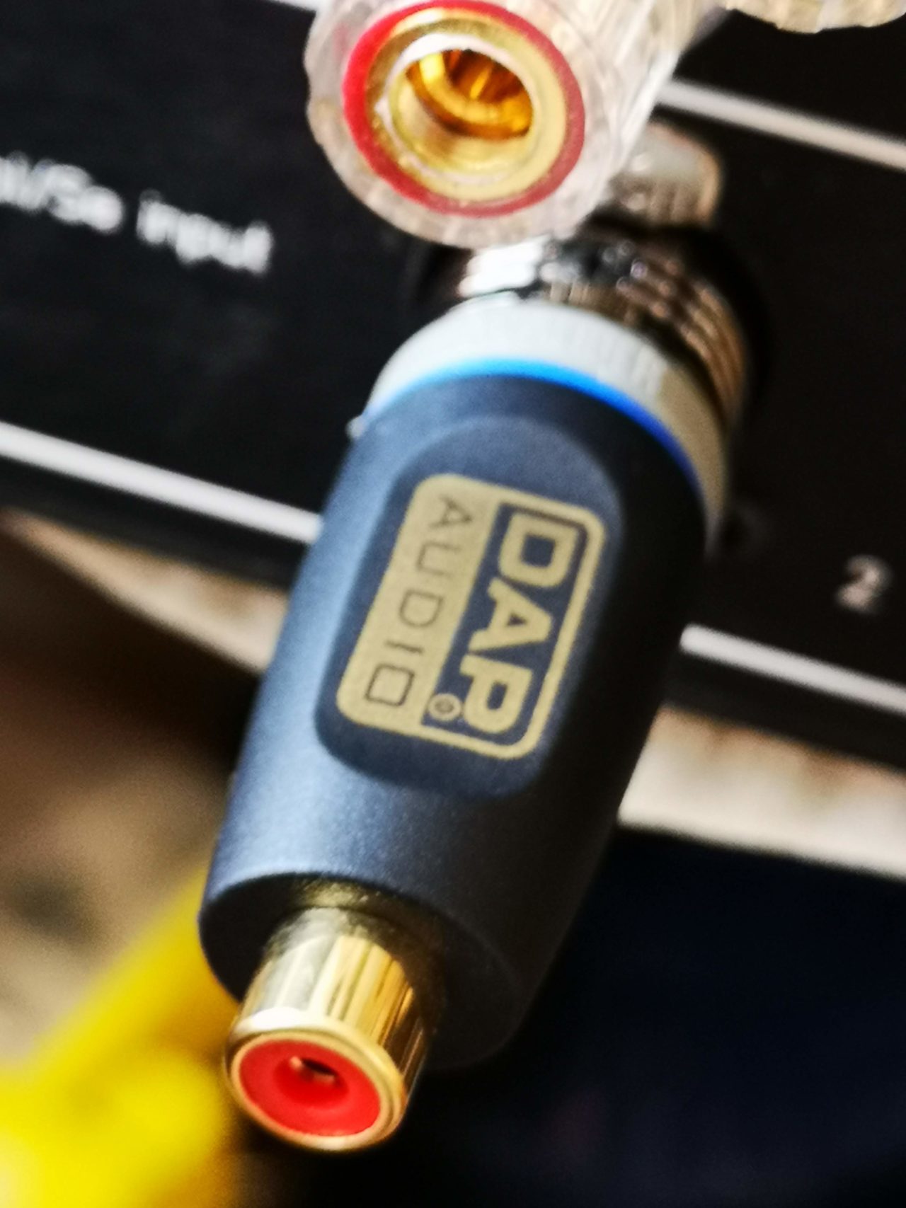 Female phono to male XLR adapter | KJF Audio