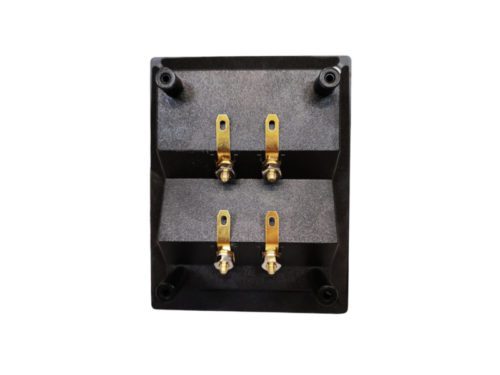 Recessed Bi-Amp Terminal Cup with Binding Posts | KJF Audio